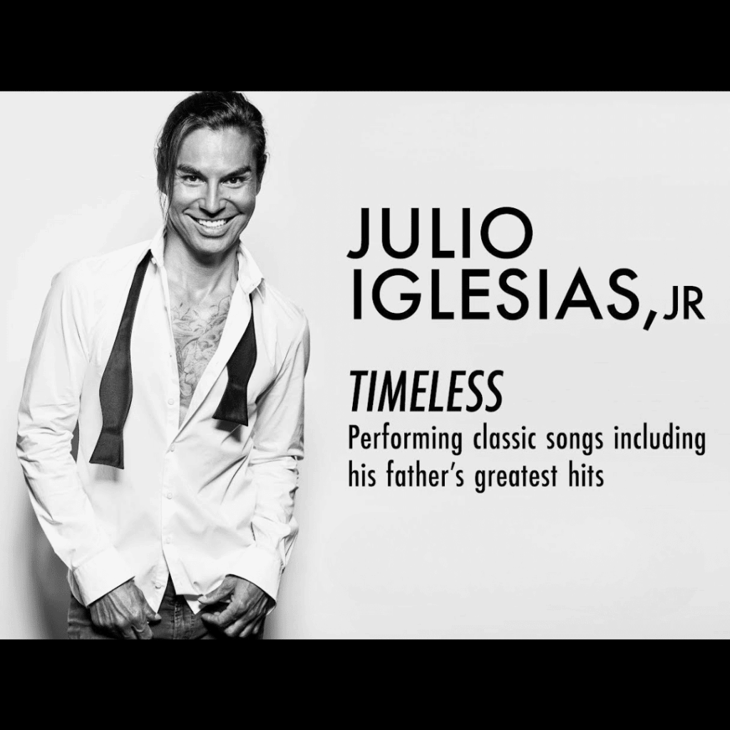 JULIO IGLESIAS, JR. – PERFORMING CLASSIC SONGS INCLUDING HIS FATHER’S ...