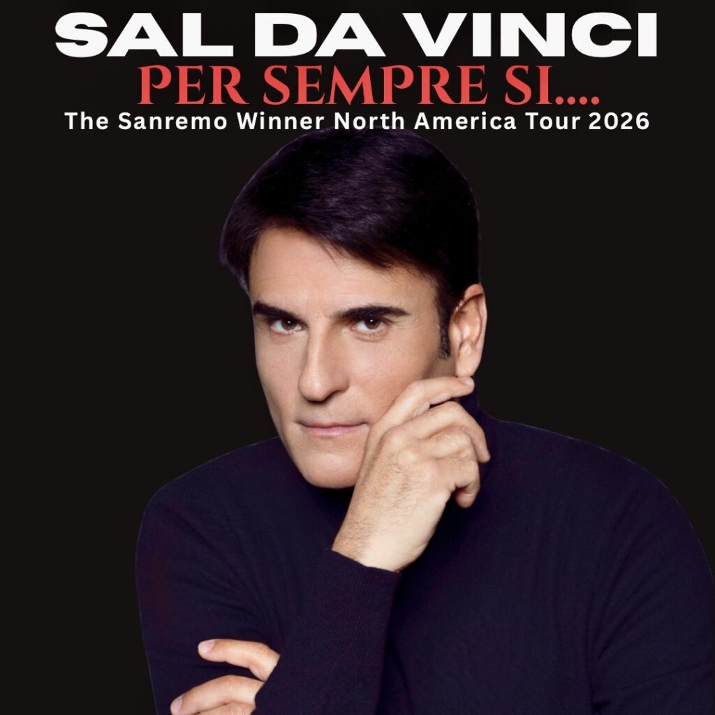 SAL DA VINCI - 2026 SANREMO WINNER - Des Plaines Theatre