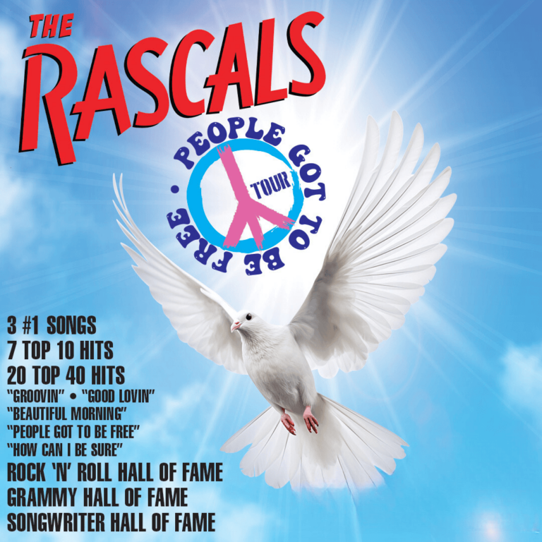 THE RASCALS – 2024 PEOPLE GOT TO BE FREE TOUR - Des Plaines Theatre