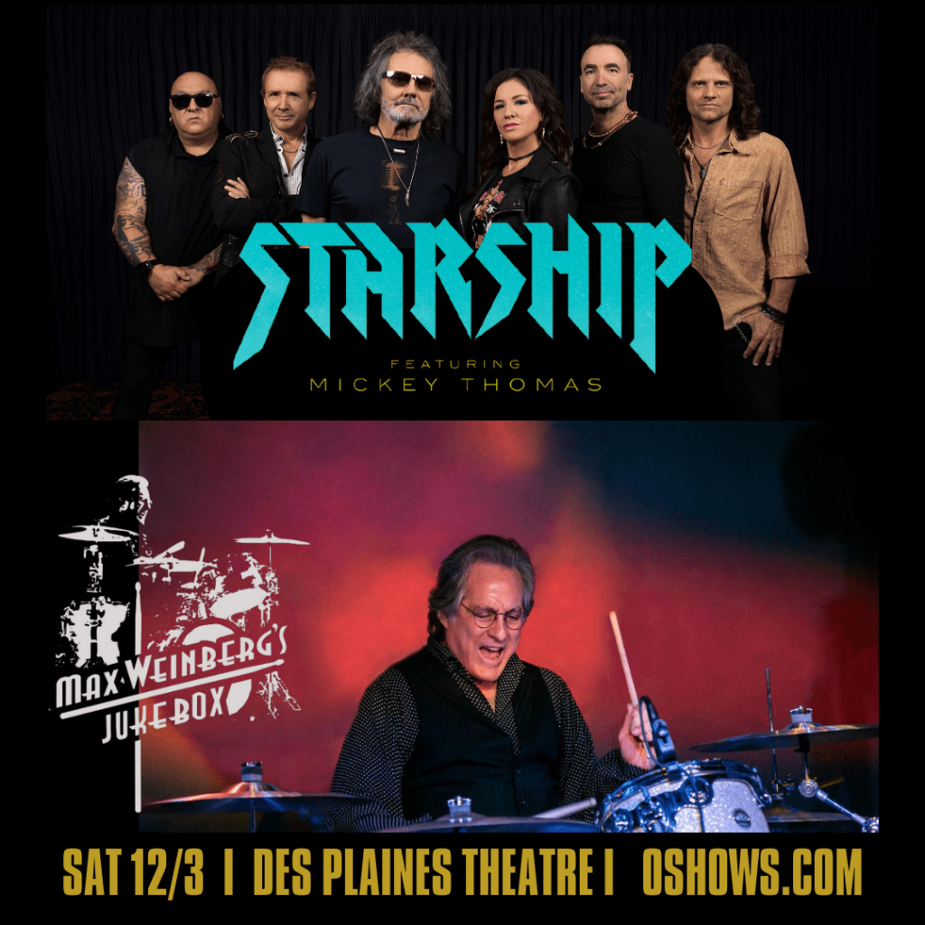 Starship! featuring Mickey Thomas // Max Weinberg’s Jukebox - Des ...